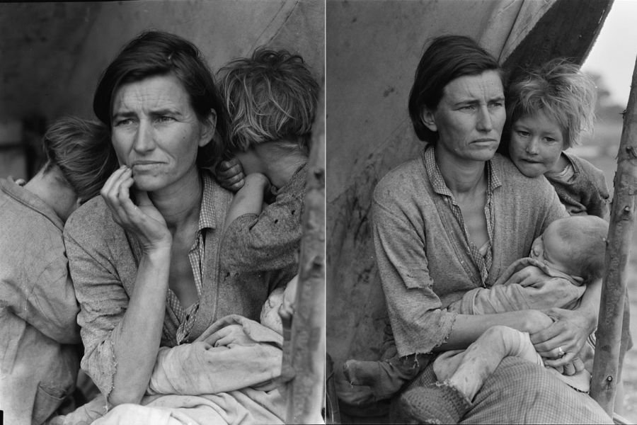 Woman known from Great Depression photo had no idea she was famous ...